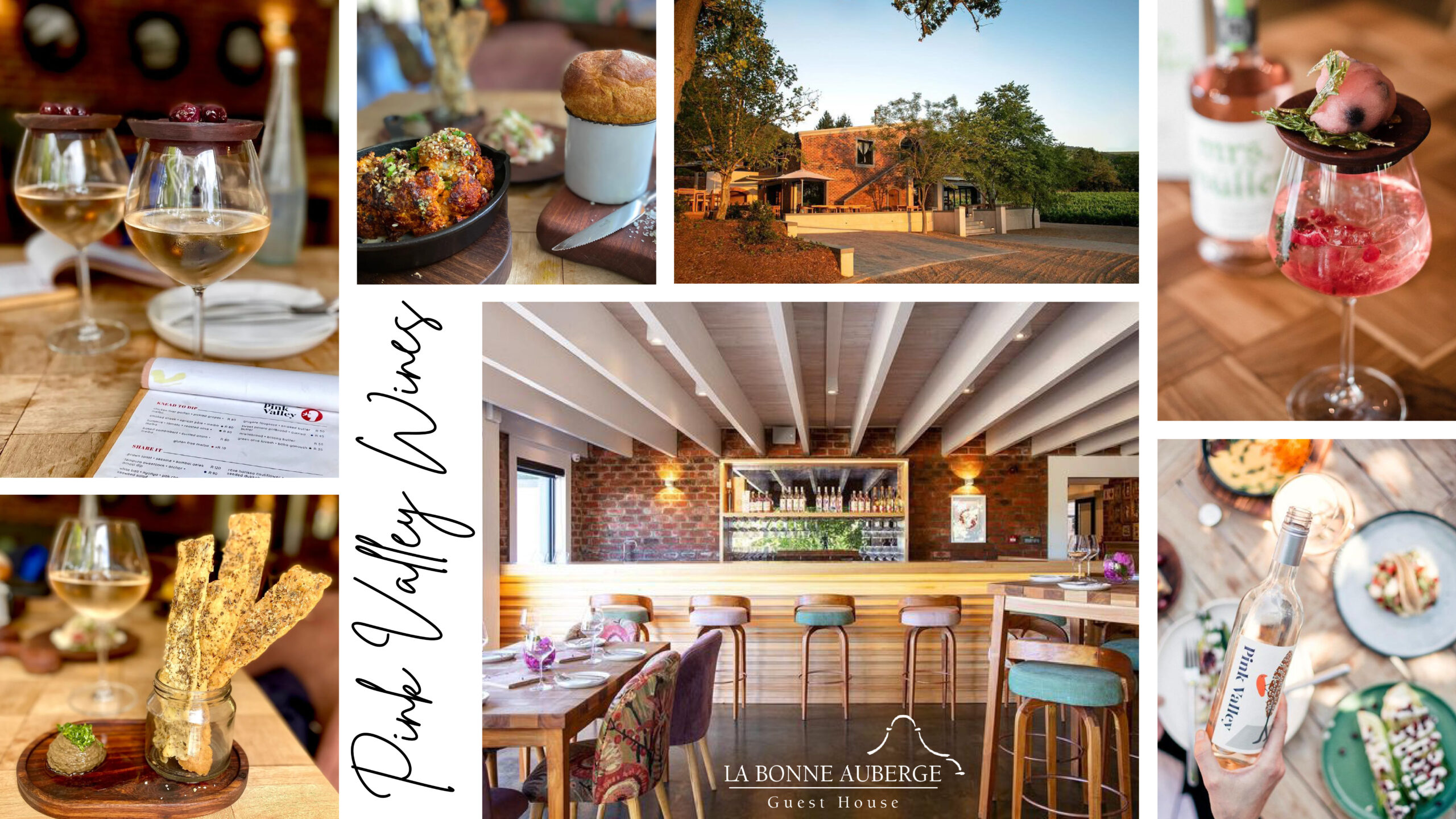 Tickled pink with our outing to Pink Valley Wines - La Bonne Auberge