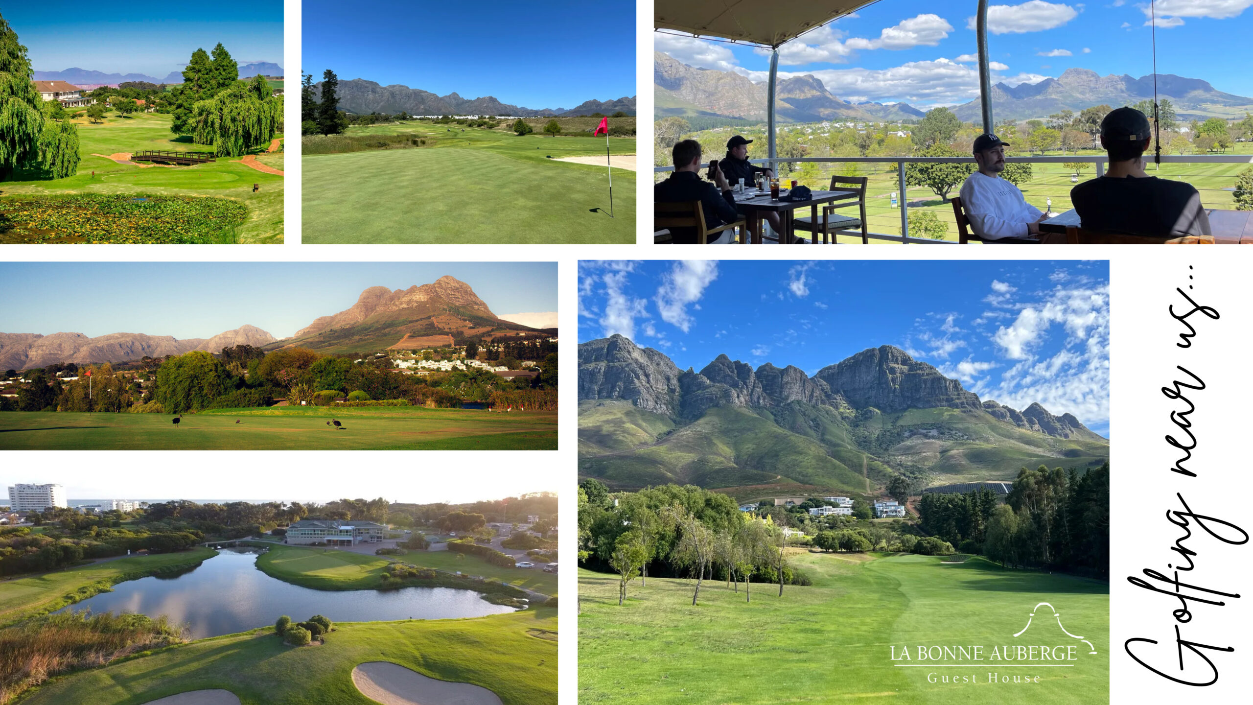6 top golfing choices in the Helderberg area – La Bonne Auberge